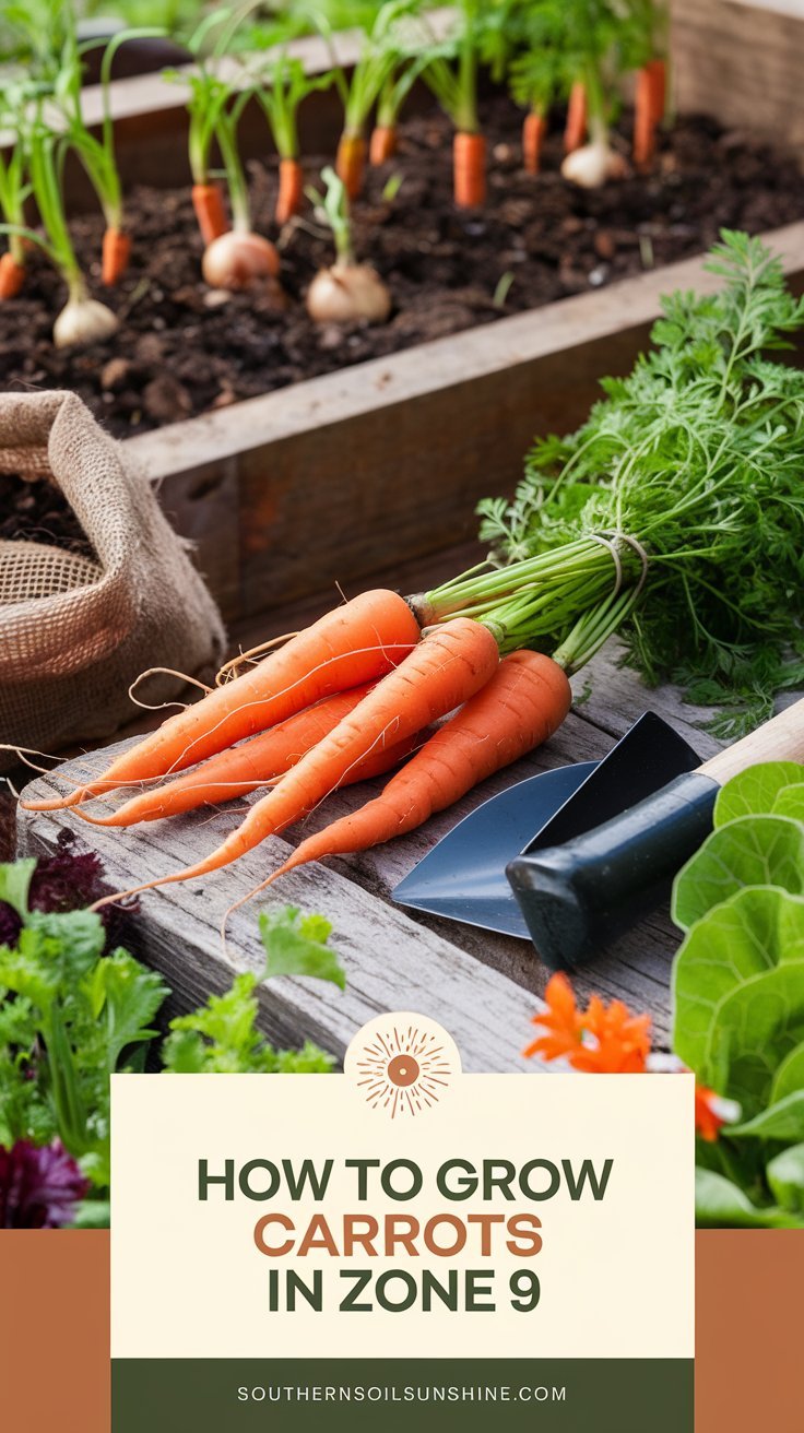 How to Grow Carrots in Zone 9: A Complete Guide - Southern Soil Sunshine