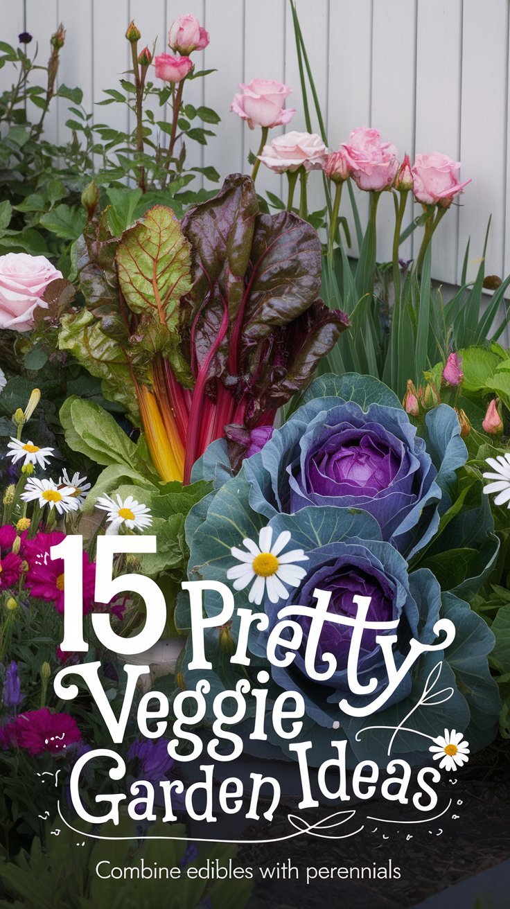 15 Pretty Vegetable Garden Ideas to Add Beauty and Productivity to Your ...