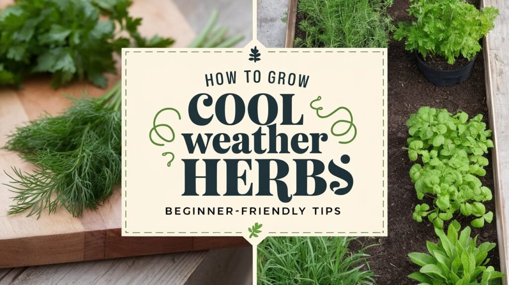 How to Grow Cool Weather Herbs: A Guide for Beginners in Zone 9 ...