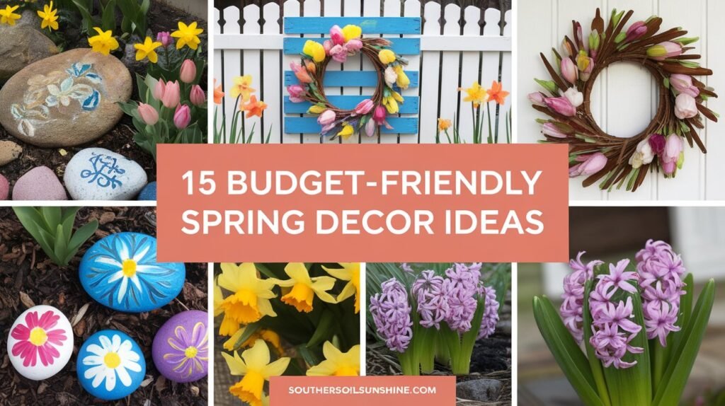 15 Budget Friendly Diy Spring Decor Ideas For Your Home Southern Soil