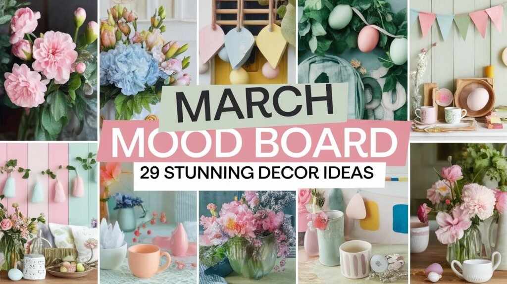 29 Stunning Decorative Ideas for Your March Mood Board - Southern Soil ...