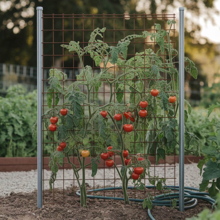 7 Ways to Trellis and Train Tomatoes to Grow Vertically - Southern Soil ...
