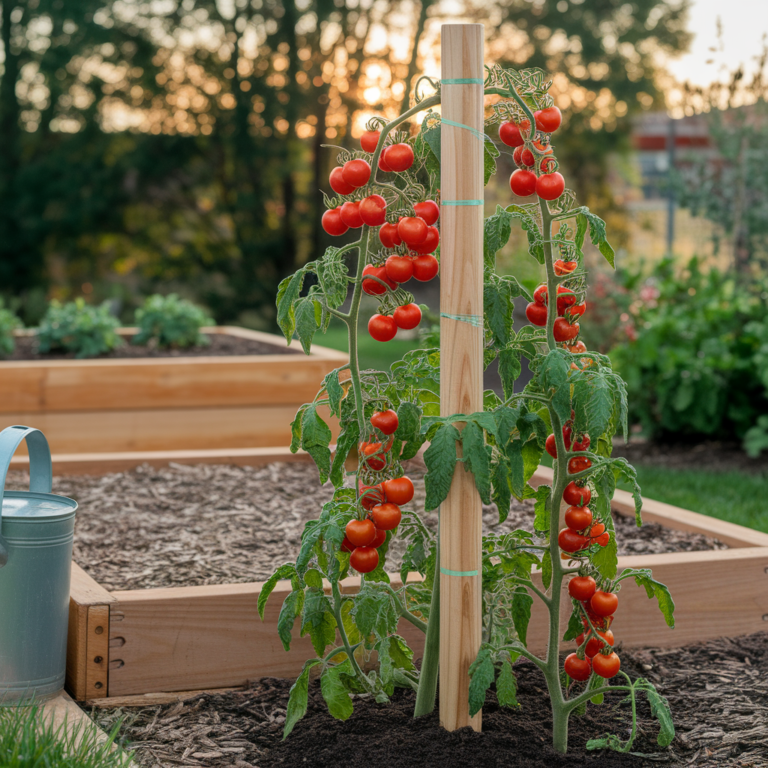 7 Ways to Trellis and Train Tomatoes to Grow Vertically - Southern Soil ...