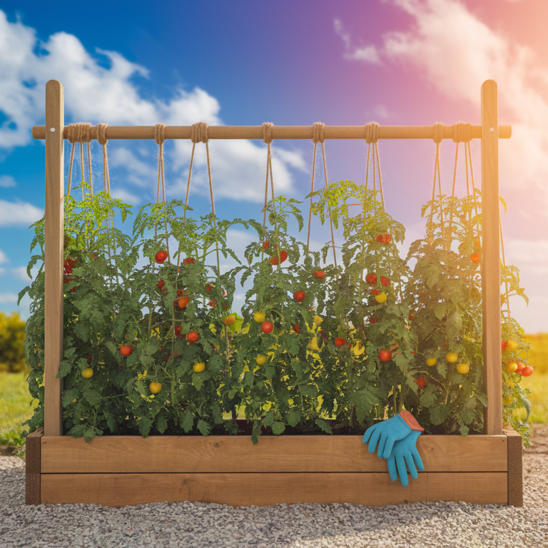 7 Ways to Trellis and Train Tomatoes to Grow Vertically - Southern Soil ...