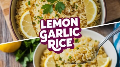 Bright and Flavorful Lemon Garlic Rice - Southern Soil Sunshine