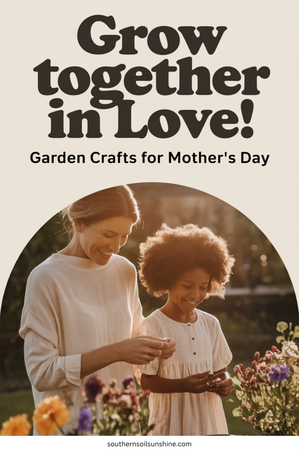 Mommy and Me Garden Crafts for Mother’s Day - Southern Soil Sunshine