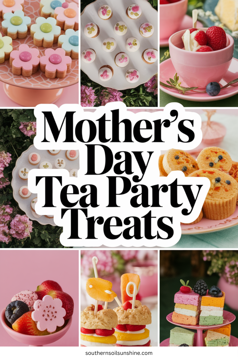 Mother’s Day Tea Party Treats: Dainty Sweets for a Garden Gathering ...