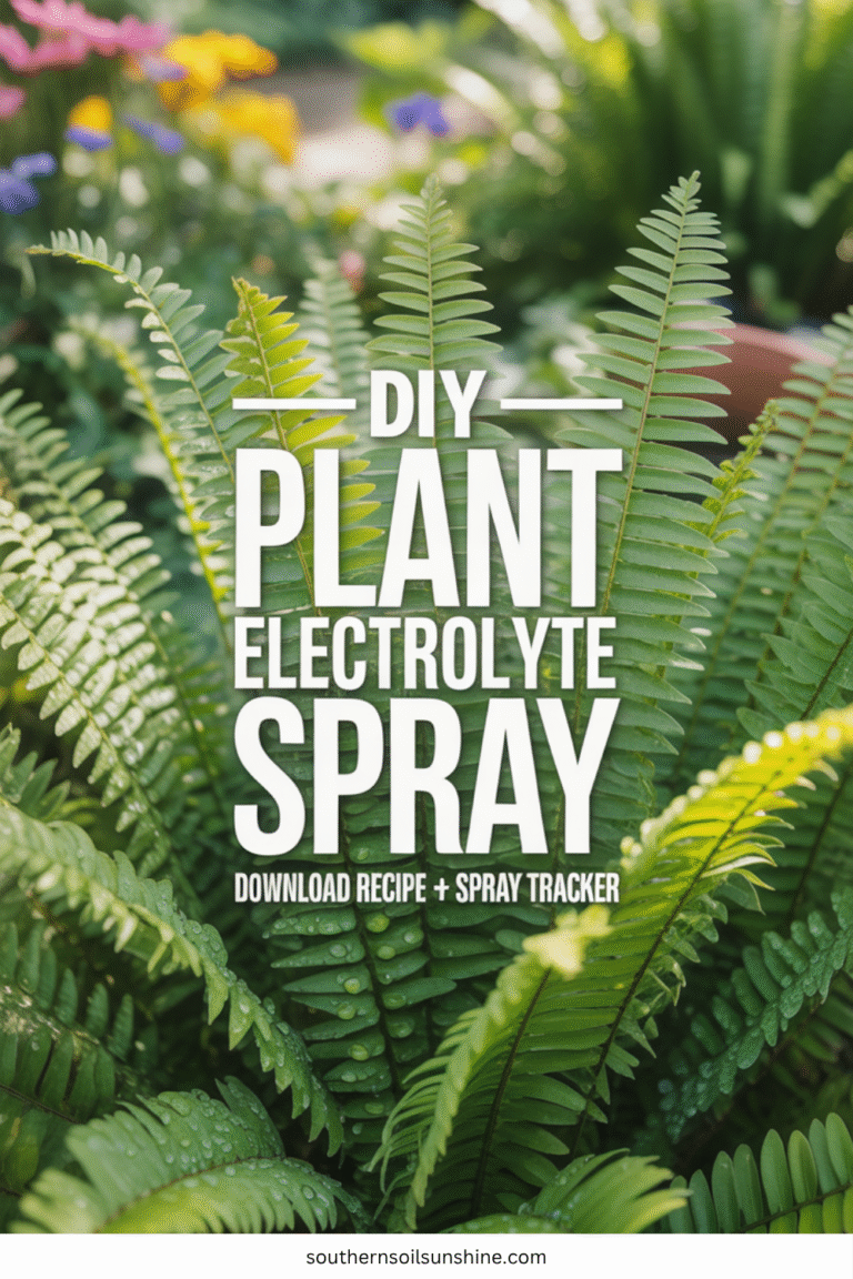 🌿 DIY Plant Electrolyte Spray for a Midseason Boost - Southern Soil ...