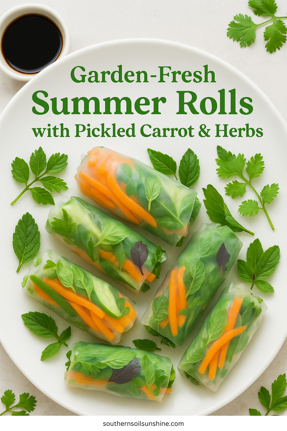 Wrap It Up: Garden-Fresh Vietnamese Summer Rolls You Can’t Resist ...