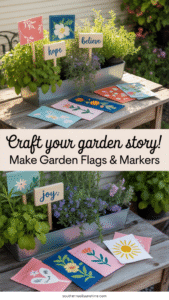 🏷️ How to Make Garden Flags and Markers with Meaning - Southern Soil ...