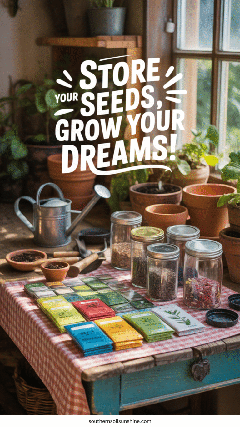 🌾 How to Store Seeds for Long-Term Viability - Southern Soil Sunshine