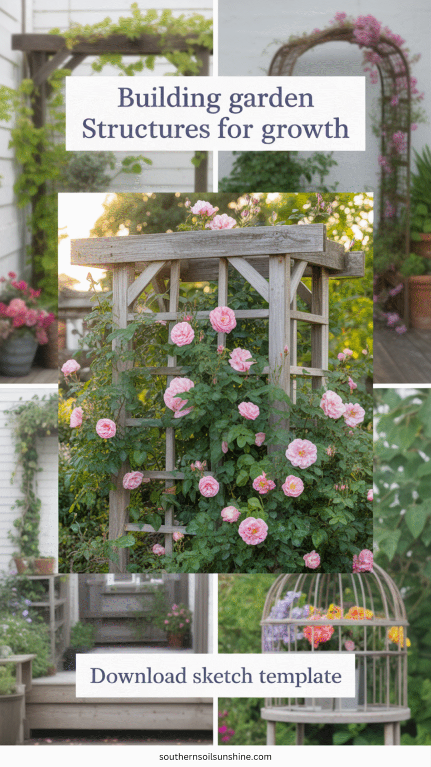 🪴 How to Build Garden Structures for Growth - Southern Soil Sunshine