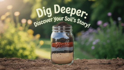 🧪 Testing Soil Texture with the Mason Jar Method - Southern Soil Sunshine